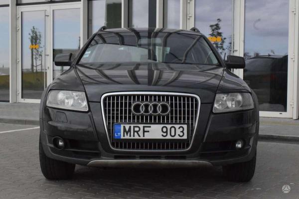 Black Audi A6 Allroad 2008 in Vilnius, with an engine capacity of 2.97 L and mileage of 341 thousand km for 4150 €, photo 2 on AUTOMOTO.COM.LV
