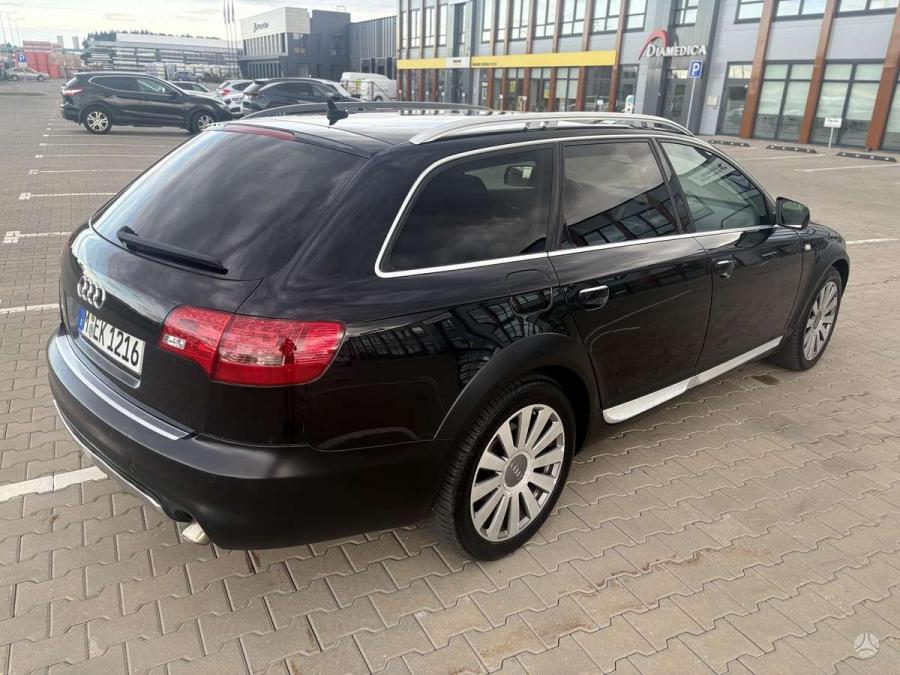 Melns Audi A6 Allroad 2008 Viļņa, ar dzinēja tilpumu 2.97 L un nobraukumu 243 tūkst. km par 6200 €, foto 10 vietnē AUTOMOTO.COM.LV