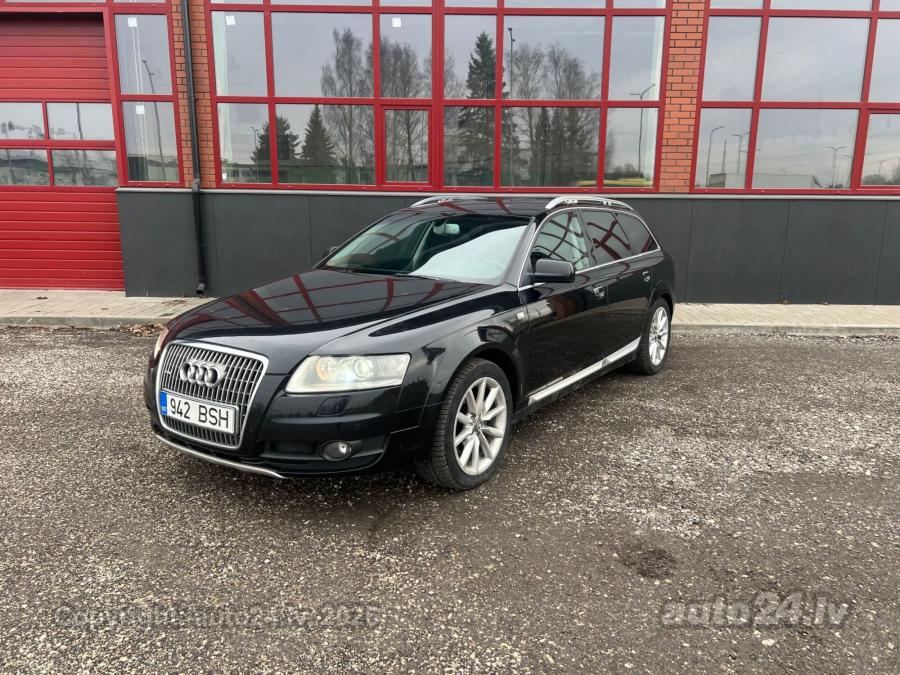Black Audi A6 Allroad 2008 in Tallinn, with an engine capacity of 3.00 L and mileage of 345 thousand km for 4700 €, photo 3 on AUTOMOTO.COM.LV