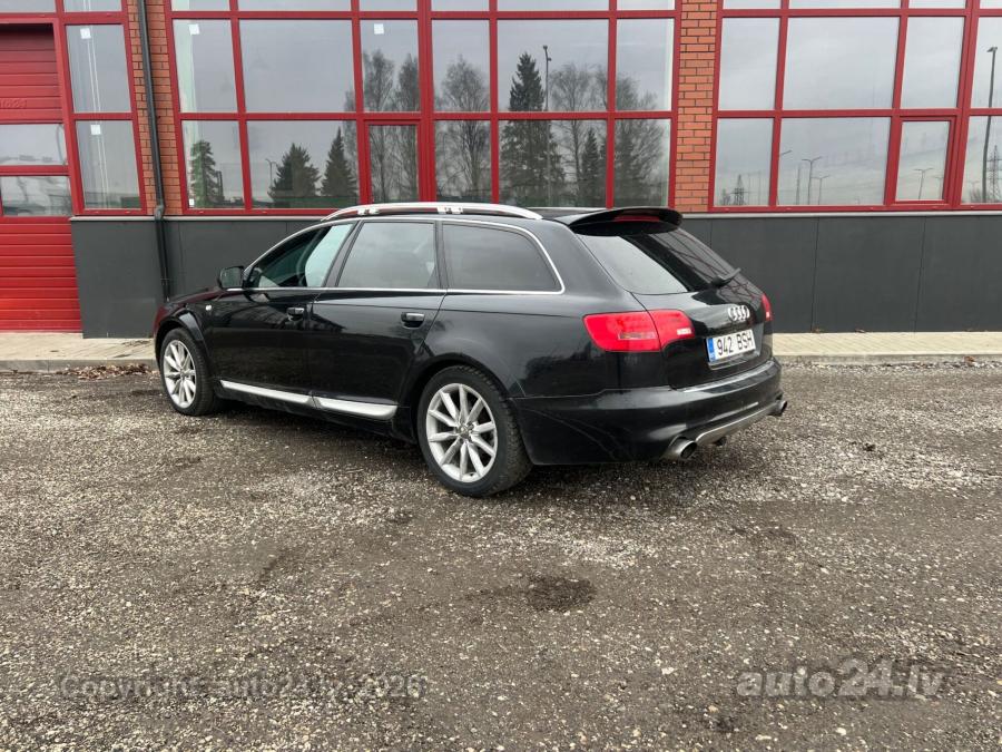 Black Audi A6 Allroad 2008 in Tallinn, with an engine capacity of 3.00 L and mileage of 345 thousand km for 4700 €, photo 5 on AUTOMOTO.COM.LV