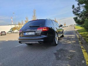 Black Audi A6 Allroad 2010 in Vilnius, with an engine capacity of 3.00 L and mileage of 421 thousand km for 5999 €, photo 6 on AUTOMOTO.COM.LV