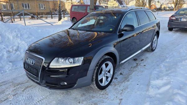 Melns Audi A6 Allroad 2010 Šauļi, ar dzinēja tilpumu 2.97 L un nobraukumu 290 tūkst. km par 6250 €, foto 1 vietnē AUTOMOTO.COM.LV
