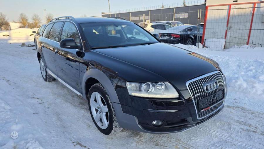 Black Audi A6 Allroad 2010 in Siauliai, with an engine capacity of 2.97 L and mileage of 290 thousand km for 6250 €, photo 7 on AUTOMOTO.COM.LV