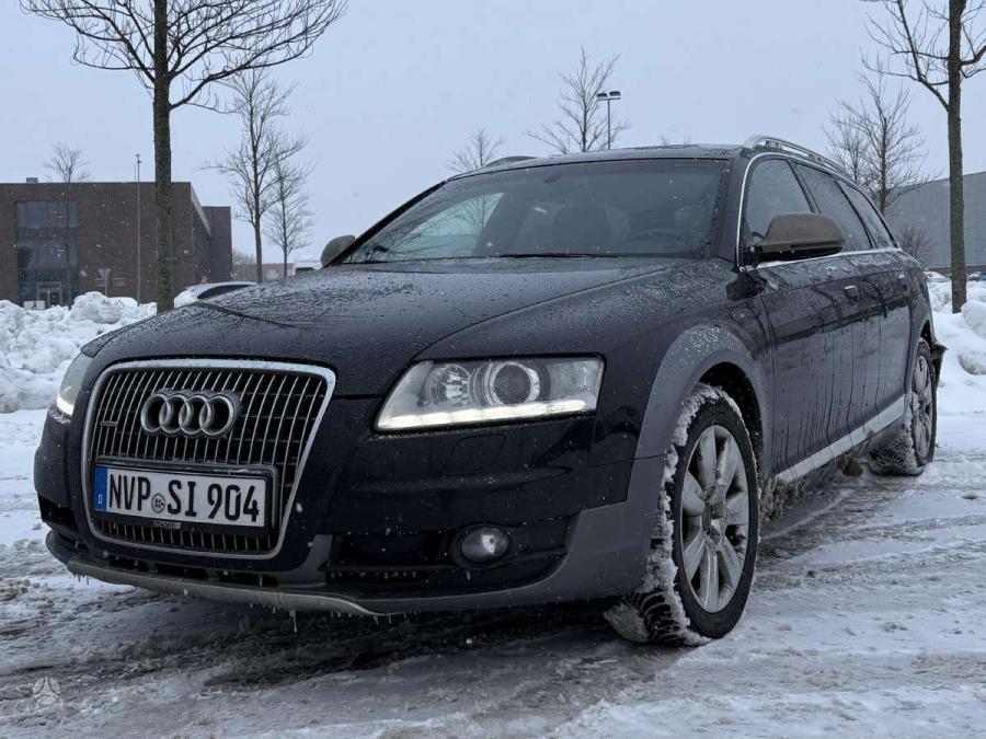Black Audi A6 Allroad 2011 in Klaipeda, with an engine capacity of 2.70 L and mileage of 273 thousand km for 5900 €, photo 1 on AUTOMOTO.COM.LV