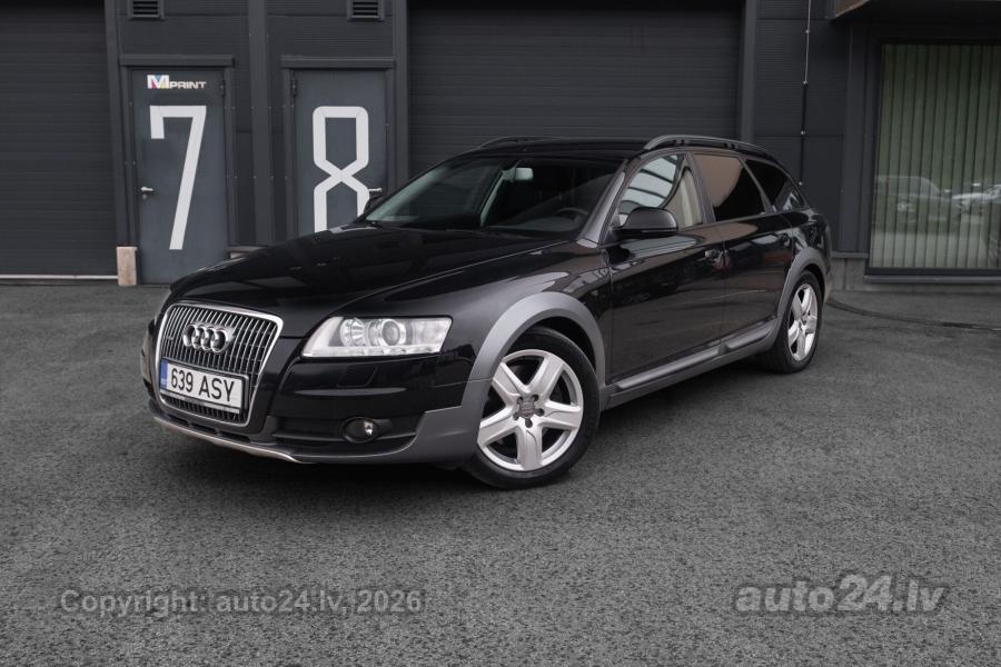 Black Audi A6 Allroad 2011 in Tallinn, with an engine capacity of 3.00 L and mileage of 253 thousand km for 4500 €, photo 3 on AUTOMOTO.COM.LV