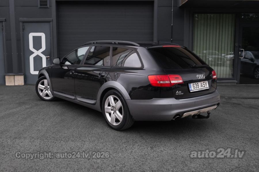 Black Audi A6 Allroad 2011 in Tallinn, with an engine capacity of 3.00 L and mileage of 253 thousand km for 4500 €, photo 6 on AUTOMOTO.COM.LV