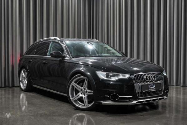 Melns Audi A6 Allroad 2012 Marijampole, ar dzinēja tilpumu 2.97 L un nobraukumu 259 tūkst. km par 13950 €, foto 1 vietnē AUTOMOTO.COM.LV
