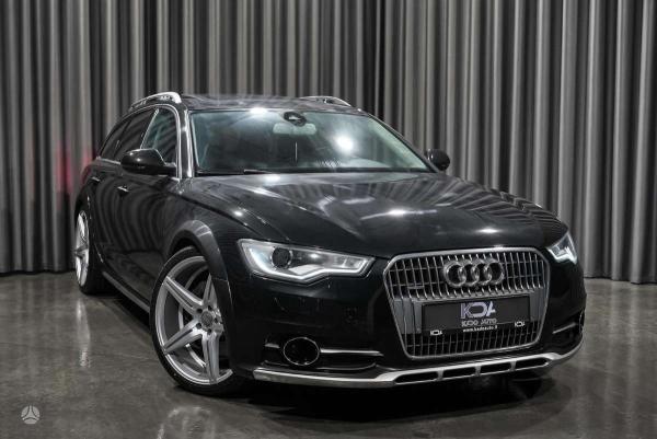 Melns Audi A6 Allroad 2012 Marijampole, ar dzinēja tilpumu 2.97 L un nobraukumu 259 tūkst. km par 13950 €, foto 3 vietnē AUTOMOTO.COM.LV