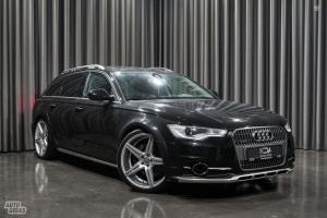 Melns Audi A6 Allroad 2012 Marijampole, ar dzinēja tilpumu 3.00 L un nobraukumu 259 tūkst. km par 13950 €, foto  vietnē AUTOMOTO.COM.LV