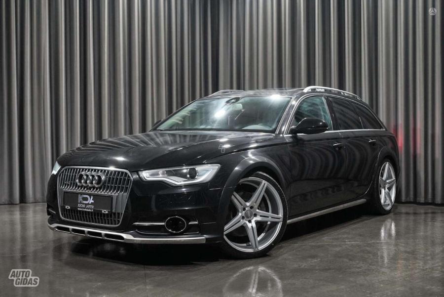 Black Audi A6 Allroad 2012 in Marijampole, with an engine capacity of 3.00 L and mileage of 259 thousand km for 13950 €, photo 2 on AUTOMOTO.COM.LV