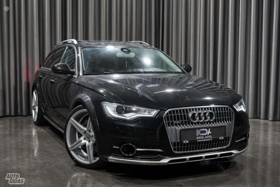 Black Audi A6 Allroad 2012 in Marijampole, with an engine capacity of 3.00 L and mileage of 259 thousand km for 13950 €, photo 3 on AUTOMOTO.COM.LV