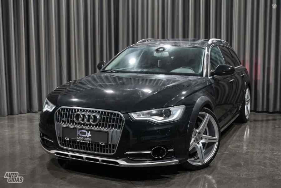 Black Audi A6 Allroad 2012 in Marijampole, with an engine capacity of 3.00 L and mileage of 259 thousand km for 13950 €, photo 5 on AUTOMOTO.COM.LV