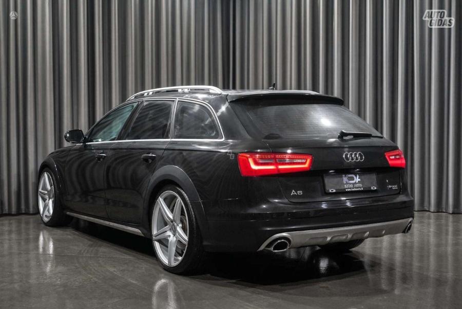 Black Audi A6 Allroad 2012 in Marijampole, with an engine capacity of 3.00 L and mileage of 259 thousand km for 13950 €, photo 9 on AUTOMOTO.COM.LV