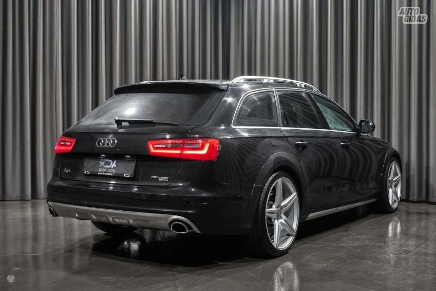 Black Audi A6 Allroad 2012 in Marijampole, with an engine capacity of 3.00 L and mileage of 259 thousand km for 13950 €, photo 10 on AUTOMOTO.COM.LV