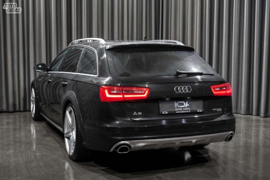 Black Audi A6 Allroad 2012 in Marijampole, with an engine capacity of 3.00 L and mileage of 259 thousand km for 13950 €, photo 11 on AUTOMOTO.COM.LV