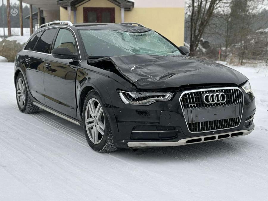 Melns Audi A6 Allroad 2012 Ukmergė, ar dzinēja tilpumu 2.97 L un nobraukumu 284 tūkst. km par 6800 €, foto 3 vietnē AUTOMOTO.COM.LV