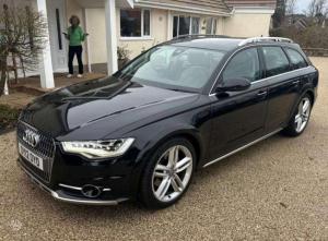 Black Audi A6 Allroad 2012 in Raseiniai, with an engine capacity of 2.97 L and mileage of 200 thousand km for 7200 €, photo  on AUTOMOTO.COM.LV