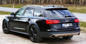 Black Audi A6 Allroad 2012 in Petrikaiciai, with an engine capacity of 3.00 L and mileage of 247 thousand km for 12499 €, photo 11 on AUTOMOTO.COM.LV