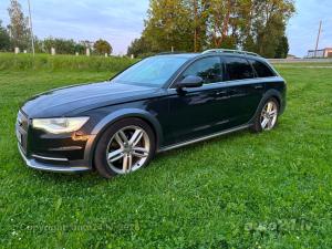 Black Audi A6 Allroad 2012 in Rakvere, with an engine capacity of 3.00 L and mileage of 293 thousand km for 14900 €, photo 3 on AUTOMOTO.COM.LV