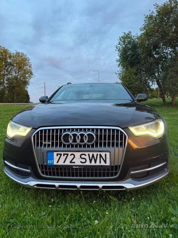 Black Audi A6 Allroad 2012 in Rakvere, with an engine capacity of 3.00 L and mileage of 293 thousand km for 14900 €, photo 5 on AUTOMOTO.COM.LV