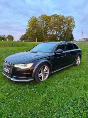 Black Audi A6 Allroad 2012 in Rakvere, with an engine capacity of 3.00 L and mileage of 293 thousand km for 14900 €, photo 7 on AUTOMOTO.COM.LV