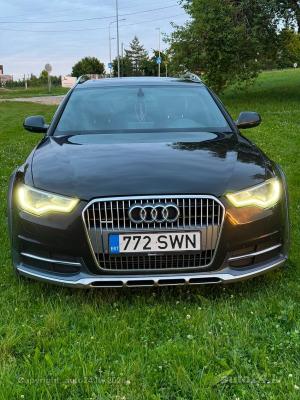 Black Audi A6 Allroad 2012 in Rakvere, with an engine capacity of 3.00 L and mileage of 293 thousand km for 14900 €, photo 10 on AUTOMOTO.COM.LV