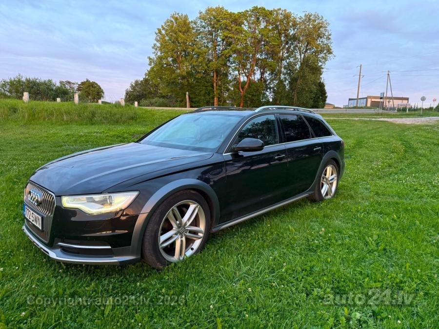 Black Audi A6 Allroad 2012 in Rakvere, with an engine capacity of 3.00 L and mileage of 293 thousand km for 14900 €, photo 11 on AUTOMOTO.COM.LV