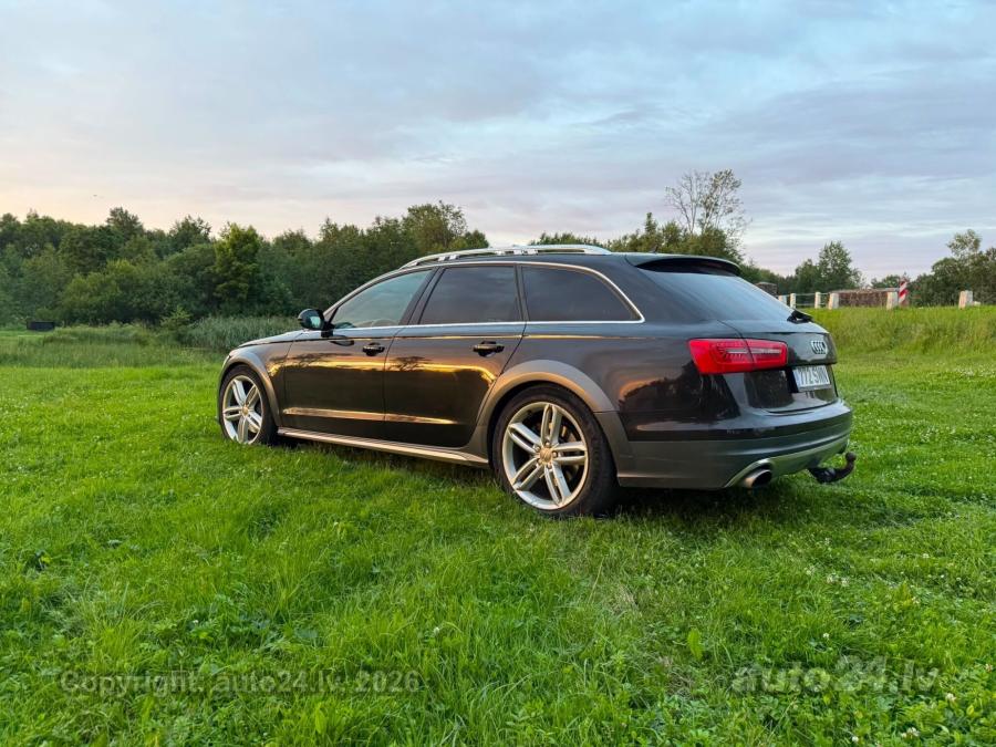 Black Audi A6 Allroad 2012 in Rakvere, with an engine capacity of 3.00 L and mileage of 293 thousand km for 14900 €, photo 16 on AUTOMOTO.COM.LV