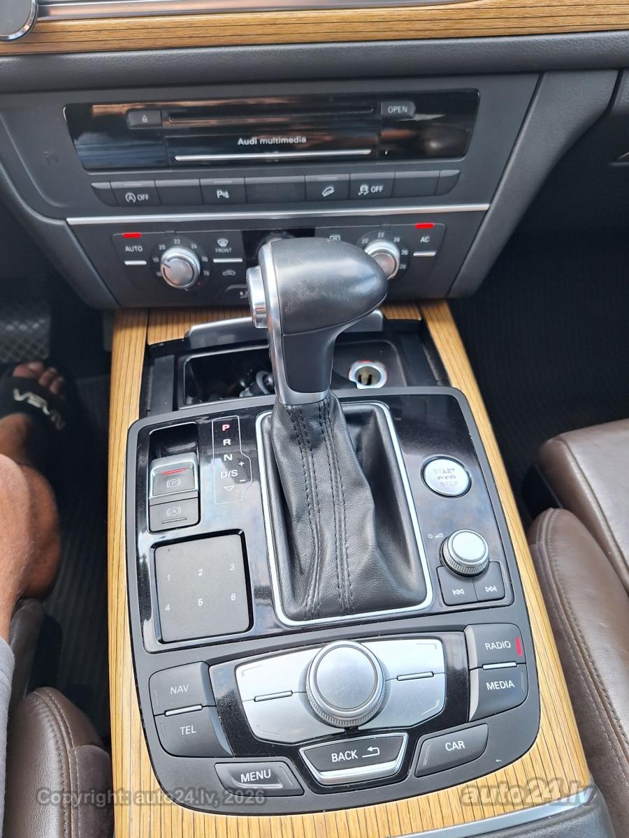 Black Audi A6 Allroad 2012 in Rakvere, with an engine capacity of 3.00 L and mileage of 293 thousand km for 14900 €, photo 21 on AUTOMOTO.COM.LV