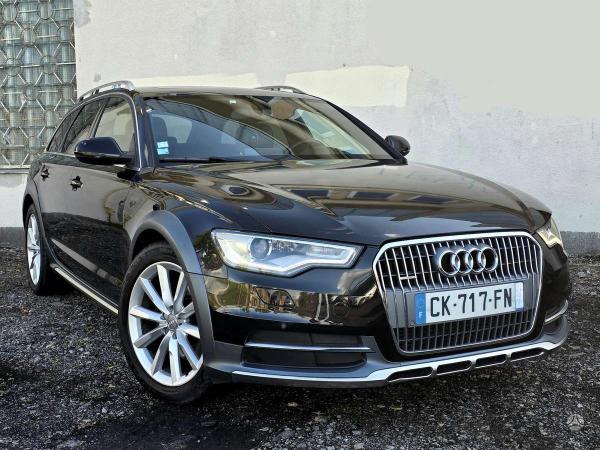 Black Audi A6 Allroad 2012 in Siauliai, with an engine capacity of 2.97 L and mileage of 243 thousand km for 11200 €, photo 1 on AUTOMOTO.COM.LV