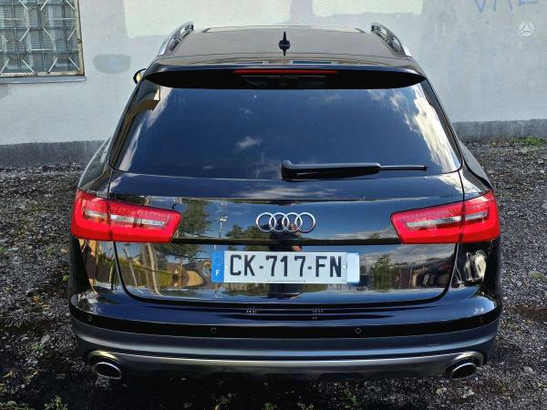 Black Audi A6 Allroad 2012 in Siauliai, with an engine capacity of 2.97 L and mileage of 243 thousand km for 11200 €, photo 6 on AUTOMOTO.COM.LV