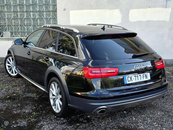 Black Audi A6 Allroad 2012 in Siauliai, with an engine capacity of 2.97 L and mileage of 243 thousand km for 11200 €, photo 7 on AUTOMOTO.COM.LV