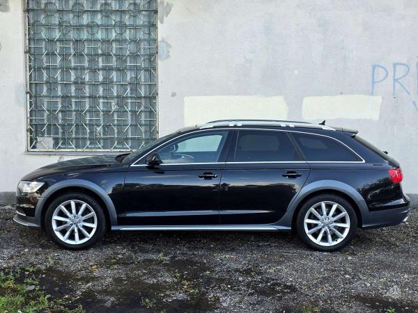 Black Audi A6 Allroad 2012 in Siauliai, with an engine capacity of 2.97 L and mileage of 243 thousand km for 11200 €, photo 8 on AUTOMOTO.COM.LV