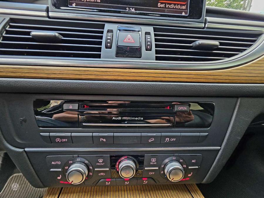 Melns Audi A6 Allroad 2012 Šauļi, ar dzinēja tilpumu 2.97 L un nobraukumu 243 tūkst. km par 10800 €, foto 33 vietnē AUTOMOTO.COM.LV