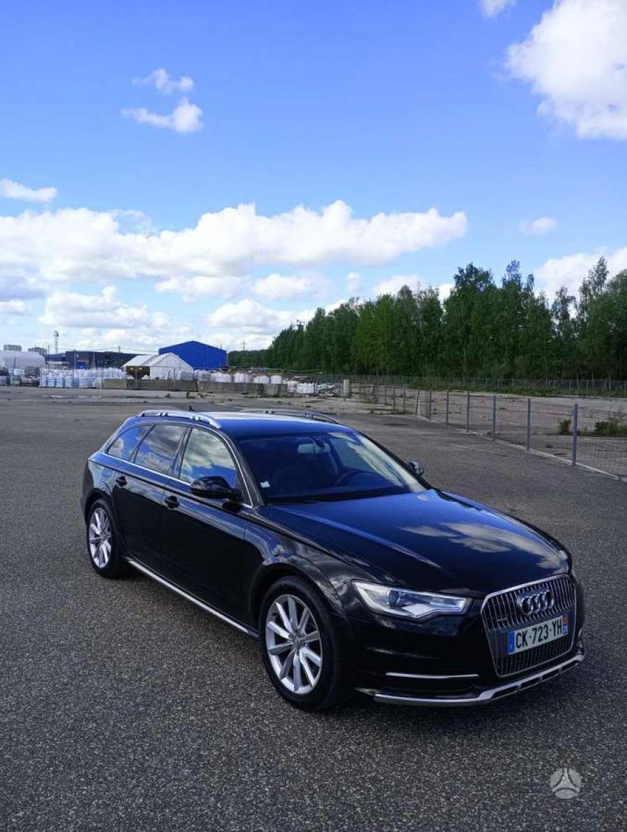 Melns Audi A6 Allroad 2012 Kauņa, ar dzinēja tilpumu 2.97 L un nobraukumu 300 tūkst. km par 9450 €, foto 4 vietnē AUTOMOTO.COM.LV