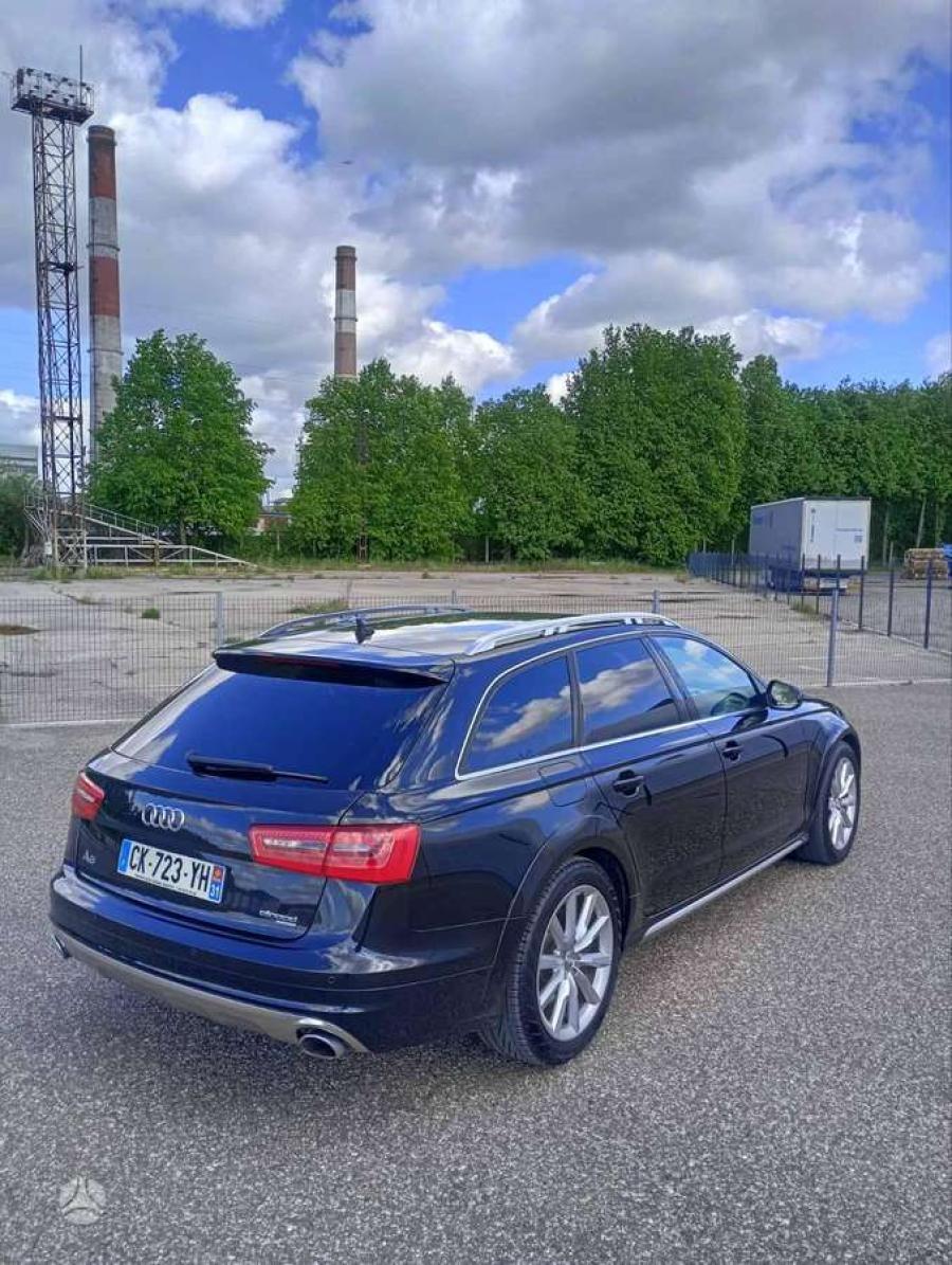 Melns Audi A6 Allroad 2012 Kauņa, ar dzinēja tilpumu 2.97 L un nobraukumu 300 tūkst. km par 9450 €, foto 7 vietnē AUTOMOTO.COM.LV