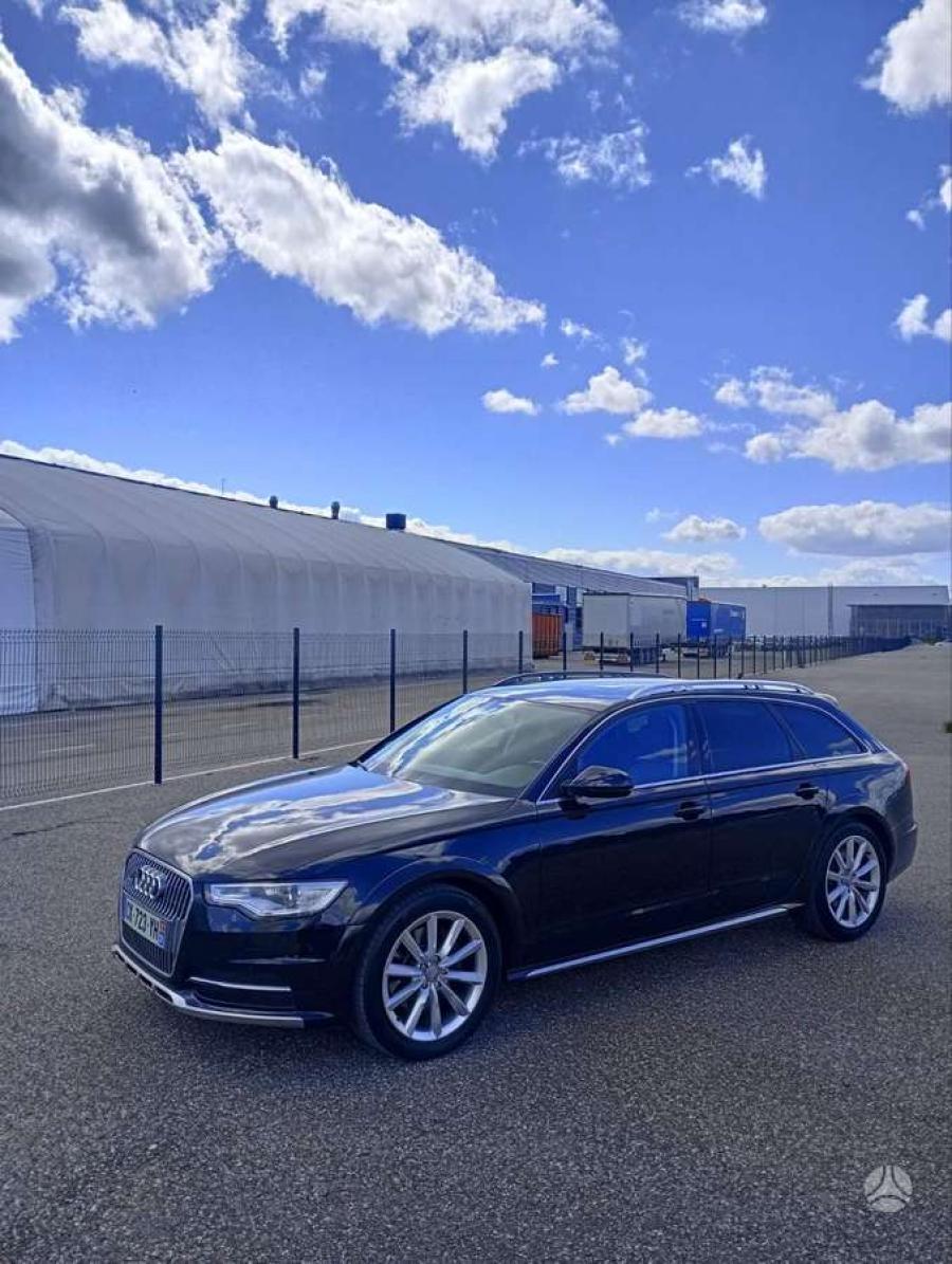 Melns Audi A6 Allroad 2012 Kauņa, ar dzinēja tilpumu 2.97 L un nobraukumu 300 tūkst. km par 9450 €, foto 9 vietnē AUTOMOTO.COM.LV