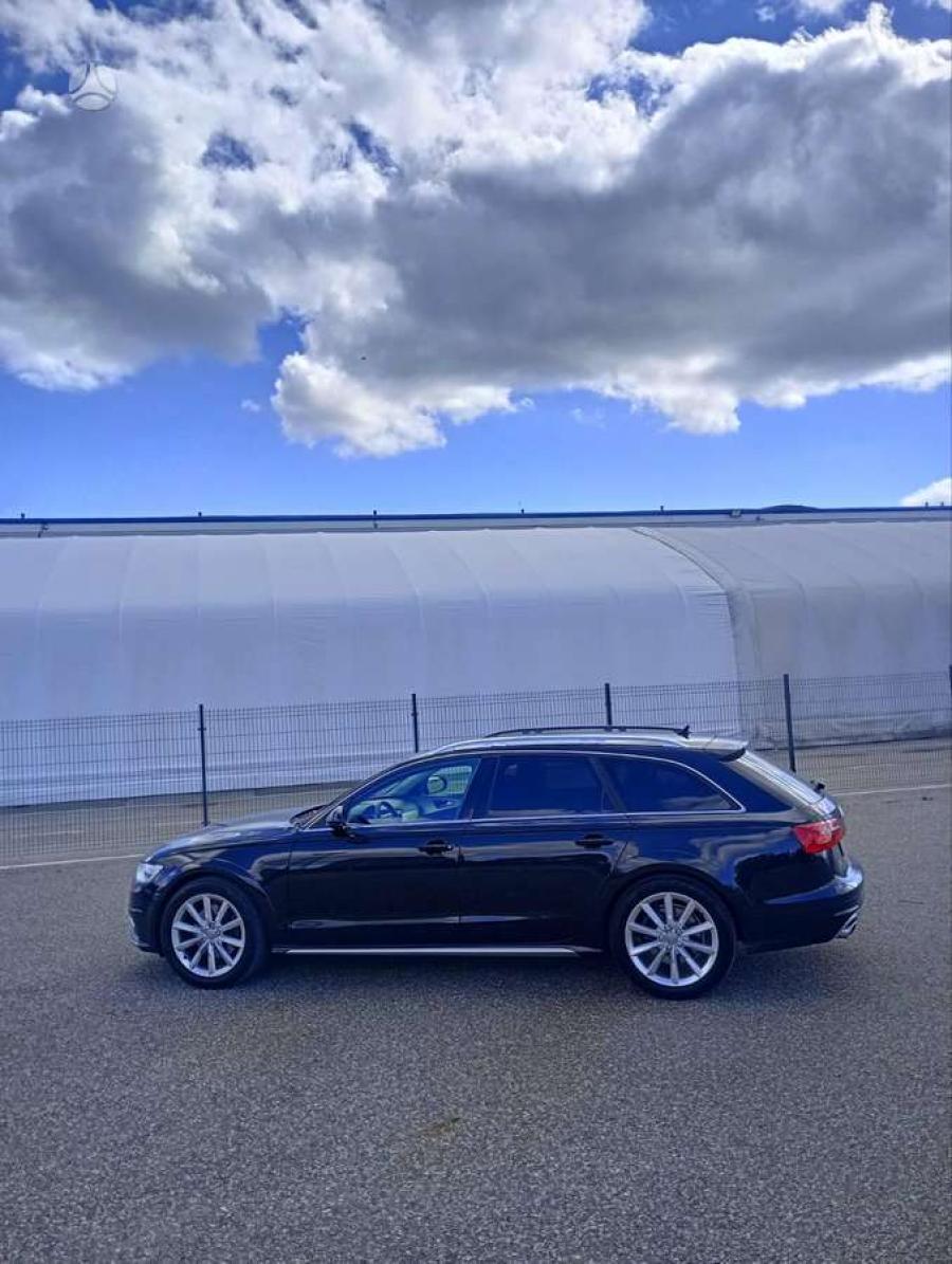 Melns Audi A6 Allroad 2012 Kauņa, ar dzinēja tilpumu 2.97 L un nobraukumu 300 tūkst. km par 9450 €, foto 10 vietnē AUTOMOTO.COM.LV