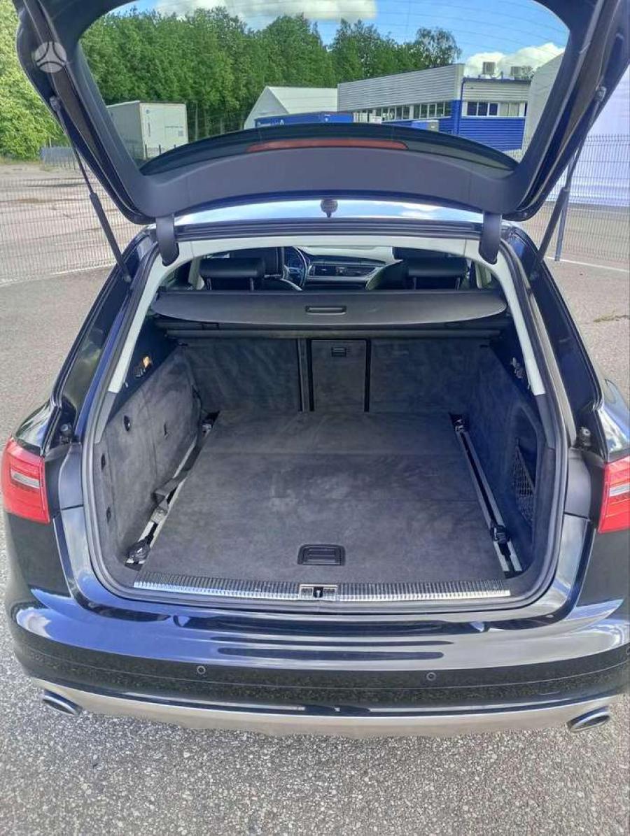 Melns Audi A6 Allroad 2012 Kauņa, ar dzinēja tilpumu 2.97 L un nobraukumu 300 tūkst. km par 9450 €, foto 11 vietnē AUTOMOTO.COM.LV