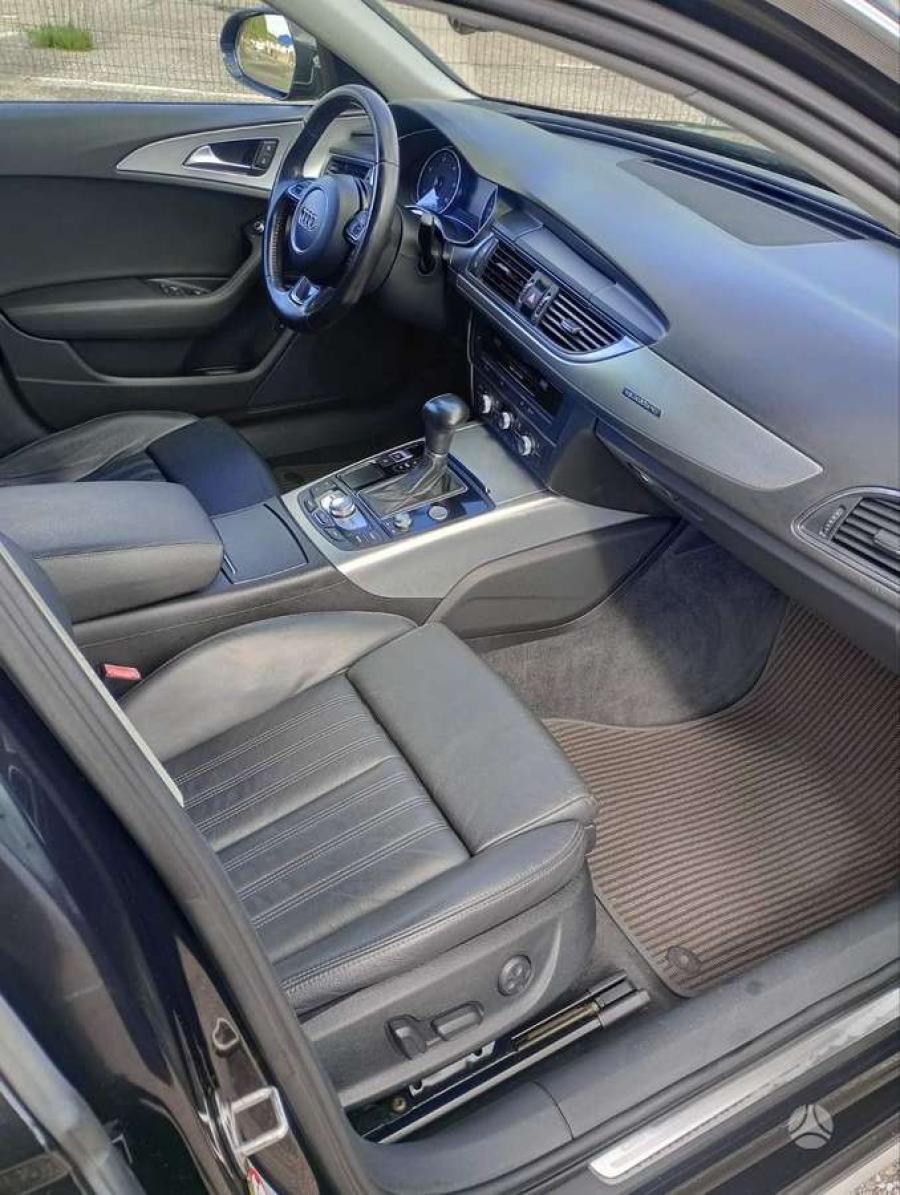 Melns Audi A6 Allroad 2012 Kauņa, ar dzinēja tilpumu 2.97 L un nobraukumu 300 tūkst. km par 9450 €, foto 14 vietnē AUTOMOTO.COM.LV