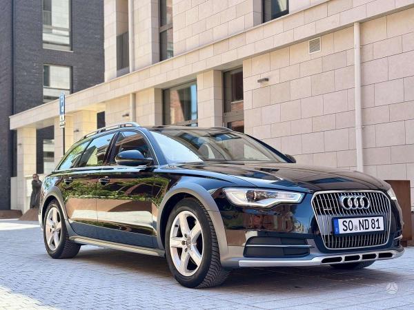 Melns Audi A6 Allroad 2012 Klaipėda, ar dzinēja tilpumu 2.97 L un nobraukumu 268 tūkst. km par 10500 €, foto 5 vietnē AUTOMOTO.COM.LV