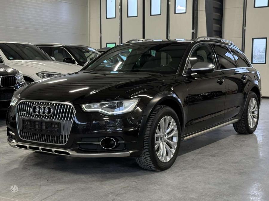 Black Audi A6 Allroad 2013 in Marijampole, with an engine capacity of 3.00 L and mileage of 230 thousand km for 14200 €, photo 5 on AUTOMOTO.COM.LV