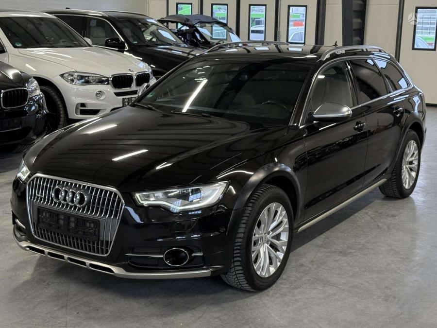 Black Audi A6 Allroad 2013 in Marijampole, with an engine capacity of 3.00 L and mileage of 230 thousand km for 14200 €, photo 10 on AUTOMOTO.COM.LV