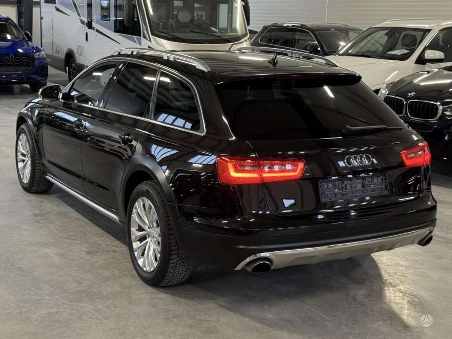 Black Audi A6 Allroad 2013 in Marijampole, with an engine capacity of 3.00 L and mileage of 230 thousand km for 14200 €, photo 12 on AUTOMOTO.COM.LV