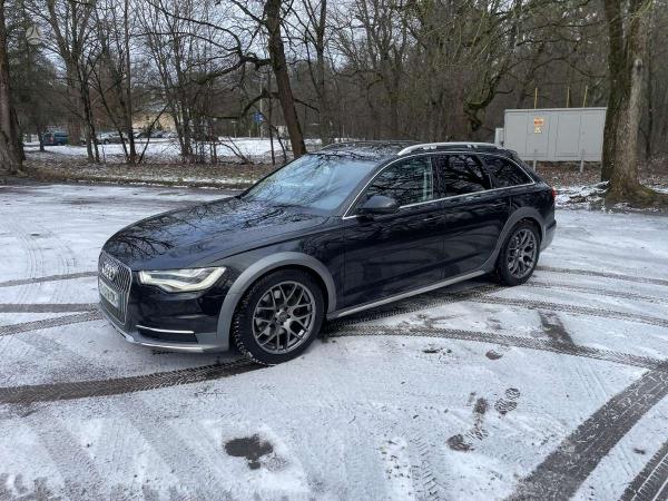 Melns Audi A6 Allroad 2013 Viļņa, ar dzinēja tilpumu 2.97 L un nobraukumu 273 tūkst. km par 11200 €, foto 1 vietnē AUTOMOTO.COM.LV