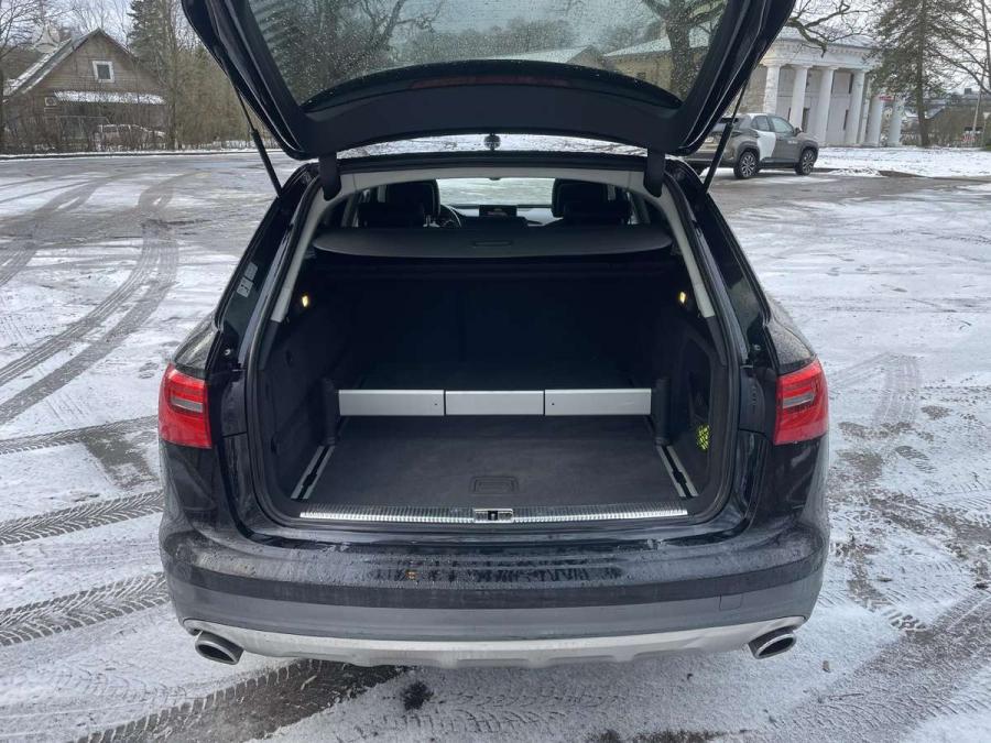 Melns Audi A6 Allroad 2013 Viļņa, ar dzinēja tilpumu 2.97 L un nobraukumu 273 tūkst. km par 11200 €, foto 12 vietnē AUTOMOTO.COM.LV