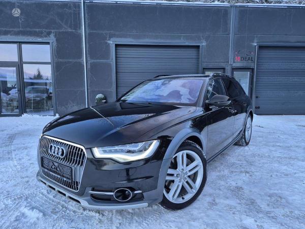 Melns Audi A6 Allroad 2013 Utena, ar dzinēja tilpumu 2.97 L un nobraukumu 358 tūkst. km par 12990 €, foto 1 vietnē AUTOMOTO.COM.LV