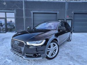Melns Audi A6 Allroad 2013 Utena, ar dzinēja tilpumu 2.97 L un nobraukumu 358 tūkst. km par 12990 €, foto  vietnē AUTOMOTO.COM.LV