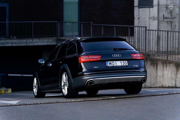 Black Audi A6 Allroad 2013 in Klaipeda, with an engine capacity of 2.97 L and mileage of 350 thousand km for 12300 €, photo 4 on AUTOMOTO.COM.LV