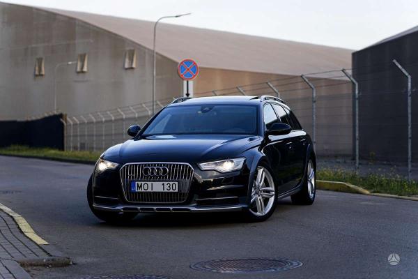 Black Audi A6 Allroad 2013 in Klaipeda, with an engine capacity of 2.97 L and mileage of 350 thousand km for 12300 €, photo 7 on AUTOMOTO.COM.LV